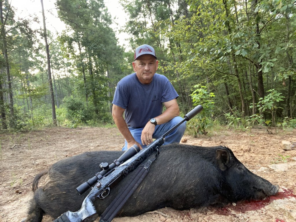Big boar this morning | Predator Masters